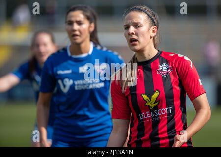 Lewes, UK. 20th March, 2022. Ellie Hack (Lewes) Women’s Championship ...