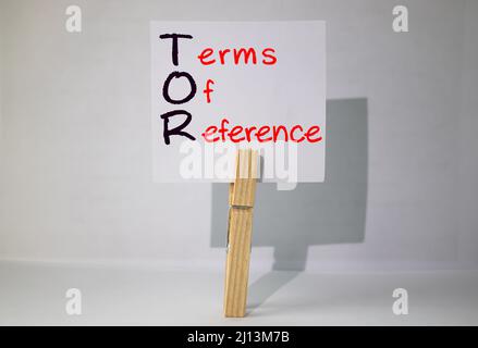 Computer with word TOR. Internet technology concept Stock Photo - Alamy