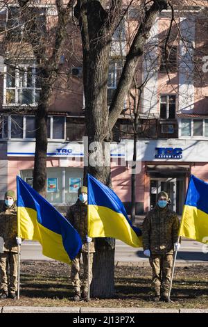 Nebesna Sotnia Monument and requiem ceremony of Maidan and Revolution ...