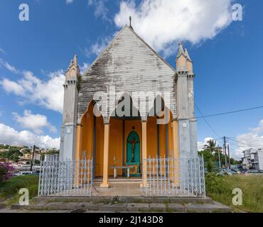 Calvary Chapel, Fort-de-France, Martinique, French Antilles Stock Photo ...