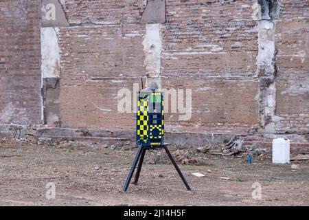 Armadillo VideoGuard 360 intrusion detection camera, UK, 2022 Stock ...