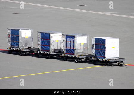 Air cargo unit load devices, containers Stock Photo - Alamy