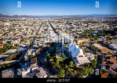 The cathedral of Culiacan, the capital city of Sinaloa, Mexico Stock ...