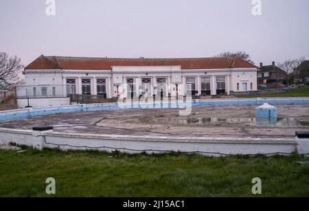 The Grade II listed Boating Pool on the Royal Esplanade in Ramsgate ...