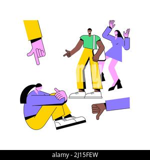 Marginalization abstract concept vector illustration Stock Vector Image ...