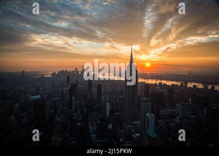 Skyline Views from Summit One Vanderbilt Stock Photo - Alamy