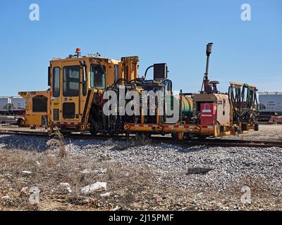Track maintenance vehicle Stock Photo - Alamy