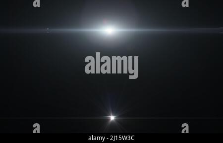 Lens Flare light over background. Easy to add overlay or screen filter ...