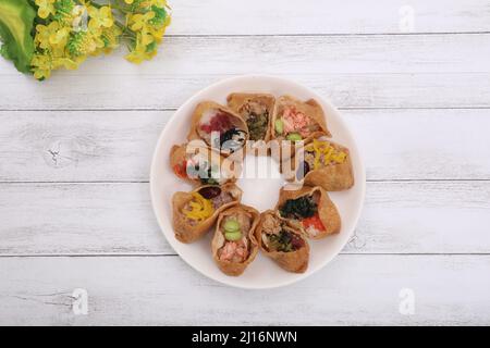Okowa (Steamed Sticky Rice) Inari-sushi, Japanese Food Stock Photo - Alamy