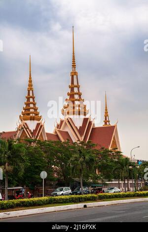 Cambodia Phnom Penh National Assembly Building Stock Photo - Alamy