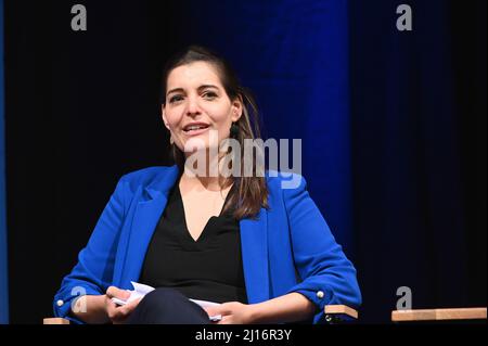 Cologne, Germany. 22nd Mar, 2022. Journalist and documentary filmmaker ...