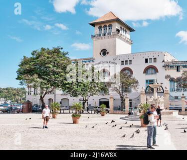 Old colonial building now the Customs House of Yangon Rangoon Myanmar ...