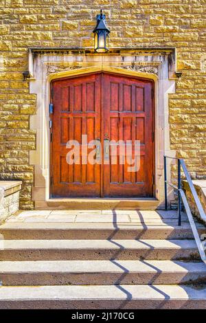 Colonial architecture details in Toronto city in Canada Stock Photo - Alamy