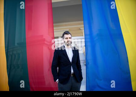 Lithuanian Deputy Minister of Defense Margiris Abukevicius. Photo ...