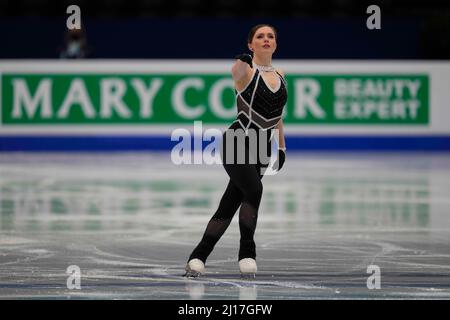 Josefin Taljegard from Sweden during Women's Short Programme, at Sud de ...