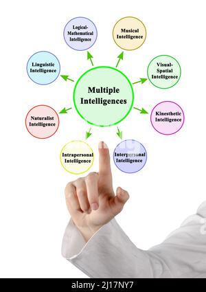 Eight Types of Multiple Intelligence Stock Photo - Alamy