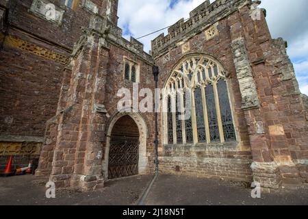 CULLOMPTON, DEVON, UK - SEPTEMBER 16, 2021 side view of the great west ...