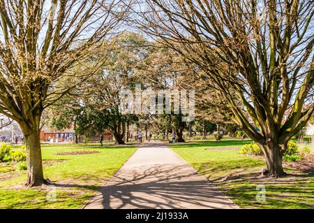 Central Park Edwardian Garden Stock Photo - Alamy