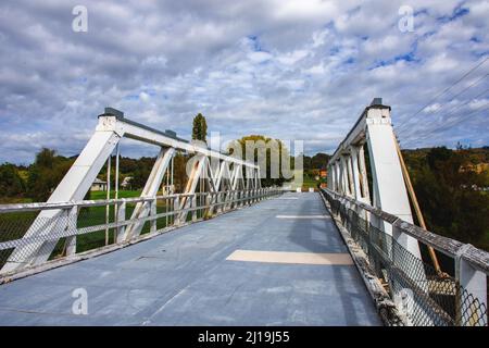 Bendemeer Timber and Steel Truss Bridge over the Macdonald River Stock ...