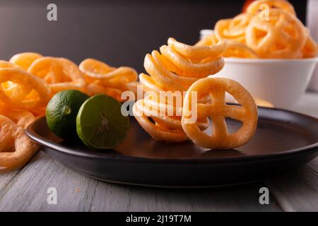 Chicharrones de Harina. Also known as duros, duritos, Mexican wheel ...