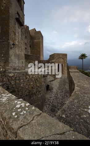 "Castillo de Castellar" village town, "Castellar de la Frontera ...