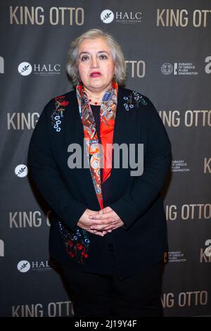 Alexandra Papadopoulou attends the "King Otto" New York premiere at ...