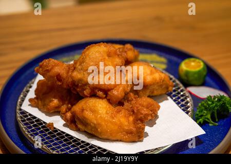 A Crispy and Delicious Japanese Food, Tang Yang Fried Chicken Nuggets ...