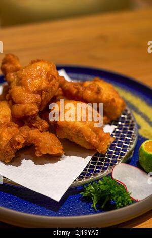 A Crispy and Delicious Japanese Food, Tang Yang Fried Chicken Nuggets ...