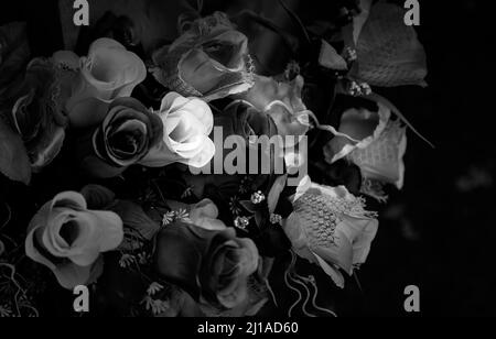 Bouquets of varied flowers celebration and event, nature Stock Photo ...