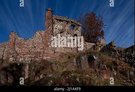 Neustadt Harz Burg Honstein erbaut im 12 Jh 1200-1450 erweitert 1627 ...