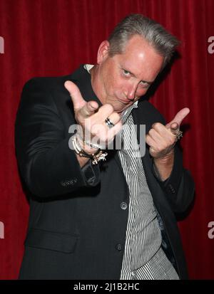 Hypnotist Anthony Cools attends Mark Messina's birthday celebration at ...