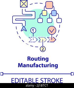 Icon for route,routing Stock Vector Image & Art - Alamy