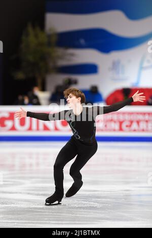Roman SADOVSKY (CAN), during Men Short Program, at the ISU Four ...