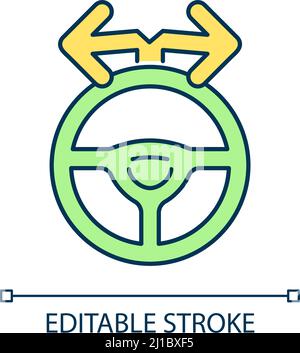 Right of way icon. Priority arrow symbol. Traffic rule illustration ...
