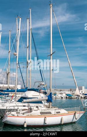 Marina area, Fuengirola, Malaga, Spain Stock Photo - Alamy