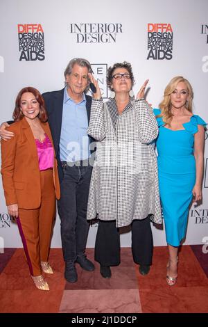 David Rockwell and Jane Krakowski attend unveiling of portrait of ...