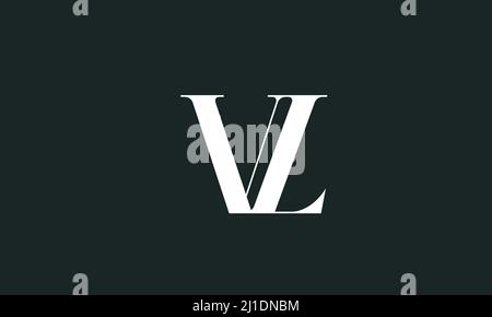 VL Letter Initial with Royal Template.elegant with crown logo vector ...