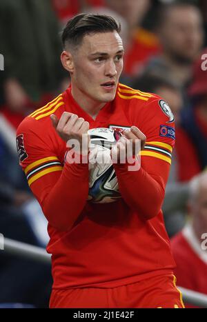 Wales' Connor Roberts during the FIFA World Cup 2022 Qualifier play-off ...