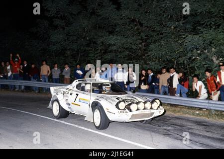 Gianfranco Cunico (ITA) Andrea Meggiolan (ITA) Lancia Stratos Hf Gr4 ...