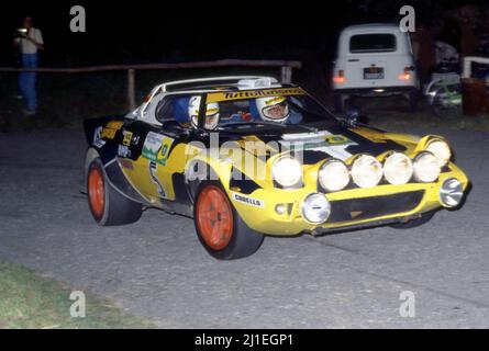 Fabrizio Tabaton (ITA) Emilio Radaelli (ITA) Lancia Stratos Hf Gr4 ...