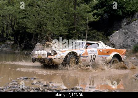 Tasos Siroco Livieratos (GR) Manolis Makrinos (GR) Lancia Stratos Hf ...