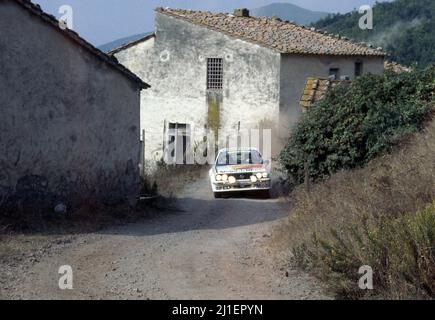 Tony Antonio Fassina (ITA) Rudy Roberto Dal Pozzo (ITA) Opel Ascona 400 ...