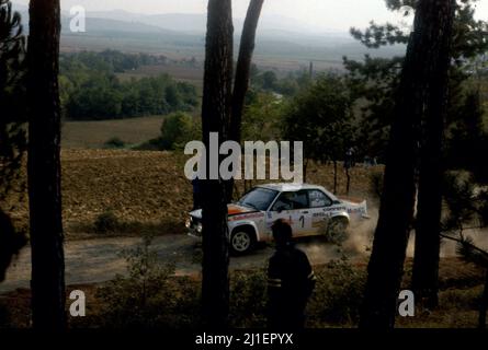 Tony Antonio Fassina (ITA) Rudy Roberto Dal Pozzo (ITA) Opel Ascona 400 ...