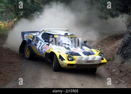 Fabrizio Tabaton (ITA) Emilio Radaelli (ITA) Lancia Stratos Hf Gr4 ...