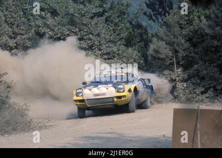 Fabrizio Tabaton (ITA) Emilio Radaelli (ITA) Lancia Stratos Hf Gr4 ...