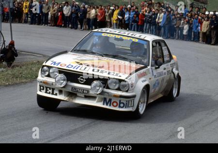 Alberto Carrotta (ITA) Ornella Amara (ITA) Opel Ascona 400 Gr4 Opel GM ...