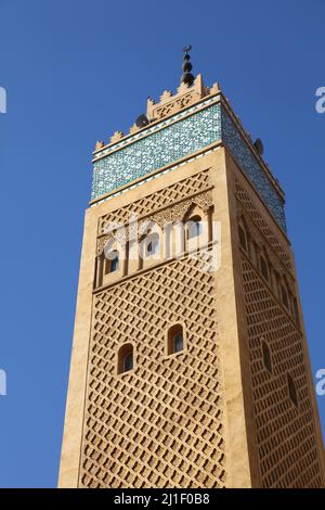 Mosque in Agadir city, Morocco. Islamic religious architecture Stock ...