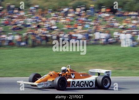 Riccardo Patrese (ITA) Arrows A3 Ford Cosworth Arrows Racing Team Stock Photo - Alamy
