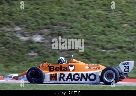 Riccardo Patrese (ITA) Arrows A3 Ford Cosworth Arrows Racing Team Stock Photo - Alamy