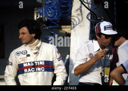 Cesare Fiorio (ITA) Lancia Martini and Claudio Bortoletto (ITA) Jolly ...